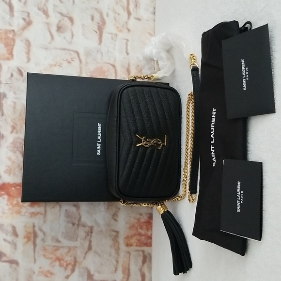 Yves Saint Laurent | Bags | New Yves Saint Laurent Lou Mini Camera Bag ...